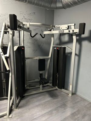 Machine Hammer strength MTS 150kg Higt row iso lateral - 84910547-63 ...