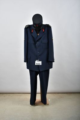 Swiss Fire Brigade uniform comprising: kepi, jacket and t... - 82810753 ...