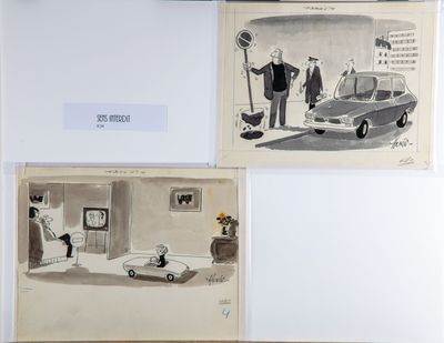 René HOVIVIAN (1929-2005), dit HOVIV Sens interdit ... ... - 74116809 ...