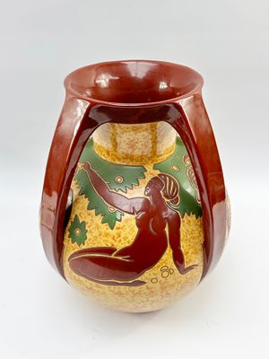 Georges-Henri TRIBOUT (1884 - 1962) Vase à 4 anses en fa... - 75199992 ...