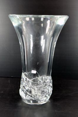 Large blown crystal VASE, H : 37 cm - Weight : 10,9 Kg - 85131839-324 ...