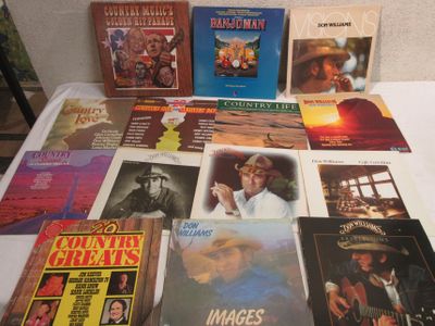 28 - 20 DISQUES 33 TOURS MUSIQUE COUNTRY DONT 1 BANJO J... - 85124644 ...