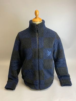 Louis VUITTON Blouson polaire. Coloris bleu et noir Tai... - 85100841 ...