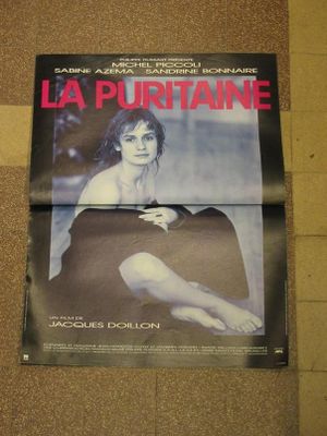 249 - AFFICHE DE CINEMA, LA PURITAINE AVEC M. PICCOLI, ... - 85194714 ...
