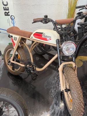 Fatbike, bicycle, tricycle OUTSIDER BROWN/BEIG 48V14, 5AH... - 84999110 ...