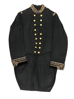 MECHANICIAN ENGINEER'S DRESS CLOTH MODEL 1891, in black c... - 77997512 ...