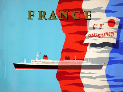 Compagnie Générale Transatlantique: Original full-size mo... - 77879960 ...