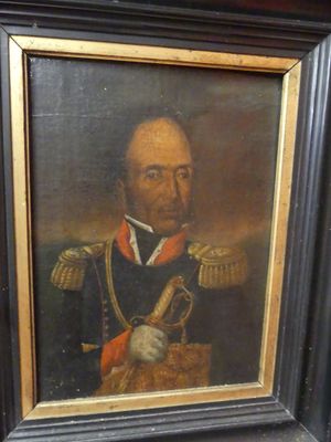 Une HUILE SUR TOILE Portrait d'Amiral XIXème siècle 33... - 70781698 ...